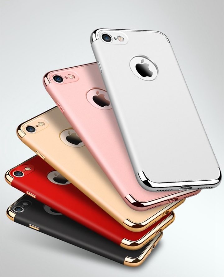 Capa fina elegante iPhone 7 ou 7 Plus várias cores - The Cases Market